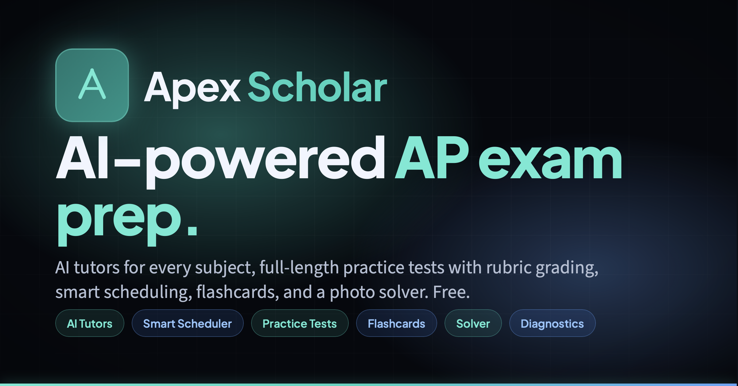 Apex Scholar — AI Tutors, Practice Tests & Smart Scheduler for AP Exams